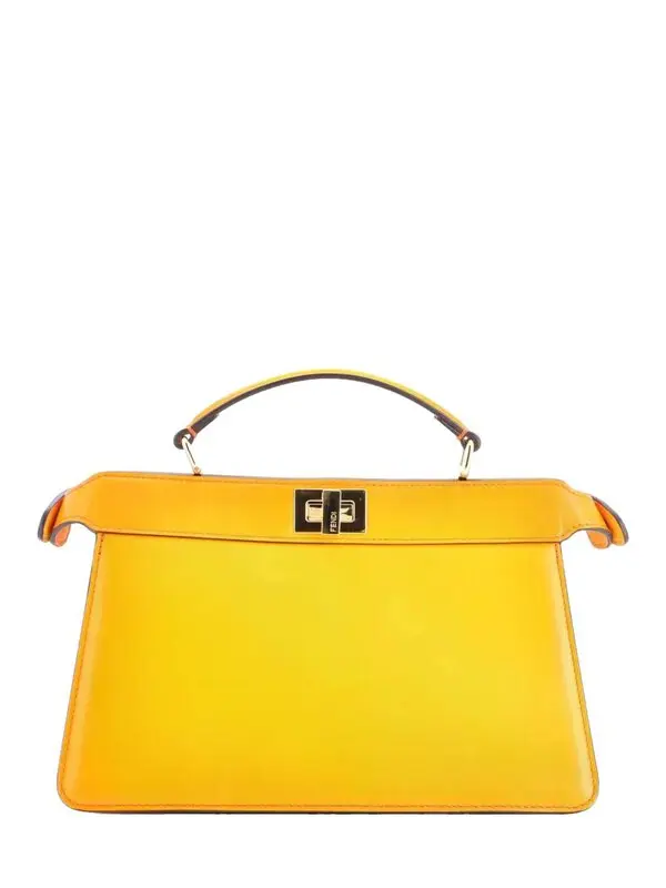 Fendi Peekaboo Iseeu East West Satchel - Orange