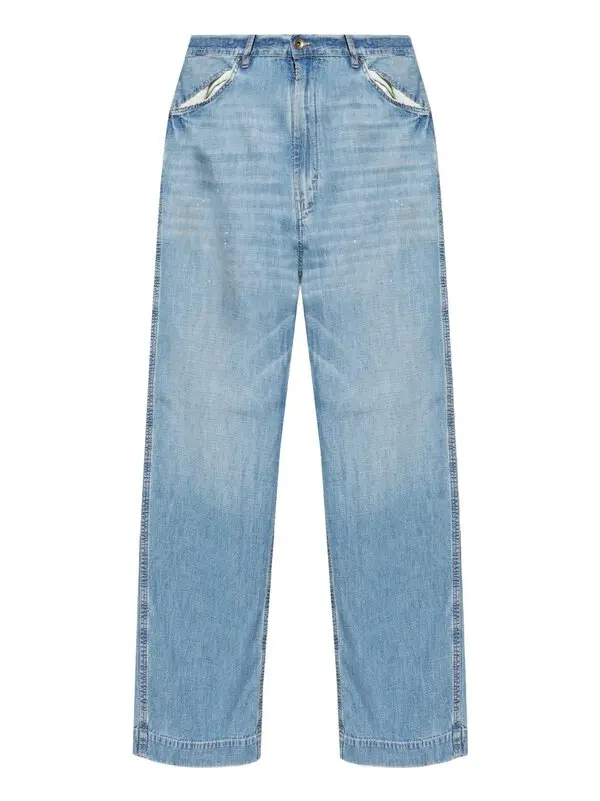 MAISON MARGIELA Vintage-effect Jeans - Blue