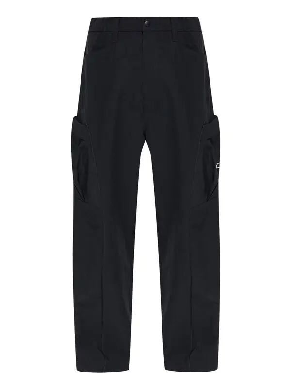 Oakley Trousers With Embroidered Logo - Black