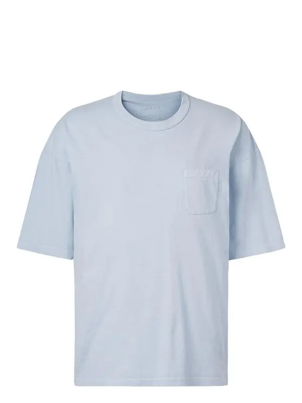 Visvim Mondo Oversized Cotton Jersey T-shirt - Blue