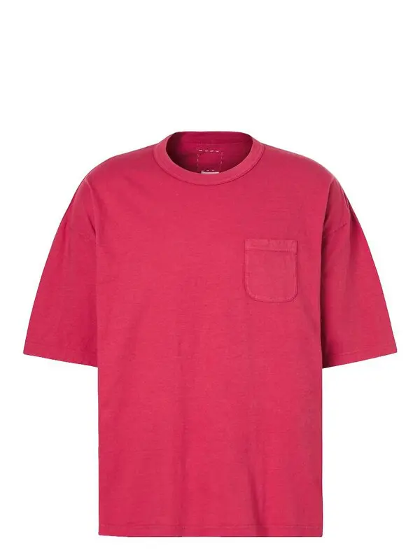 Visvim Mondo Oversized Cotton Jersey T-shirt - Pink