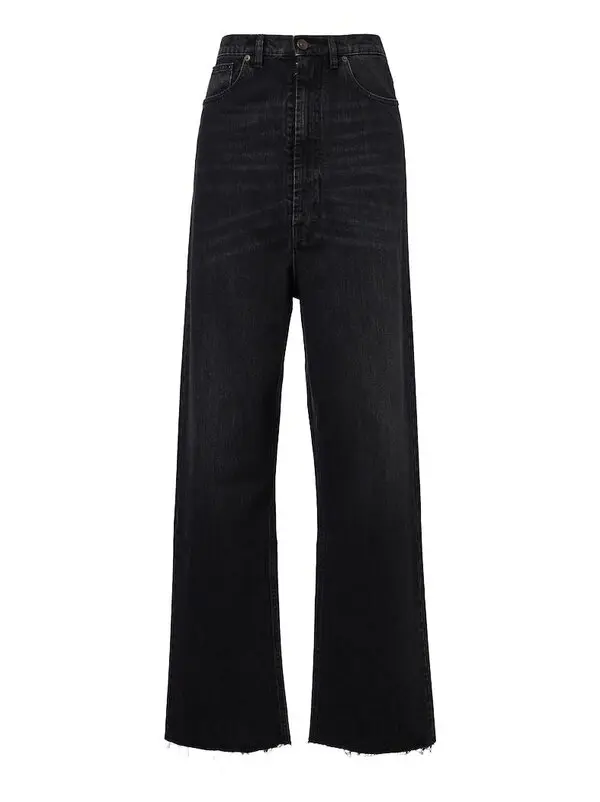 MAISON MARGIELA Wide-leg Jeans - Black