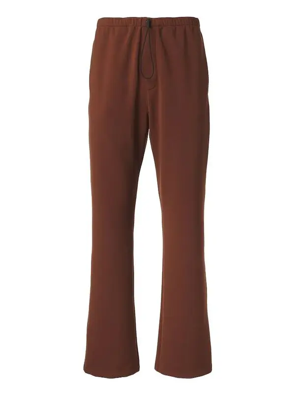 Acne Studios Jersey Straight Pants - Brown