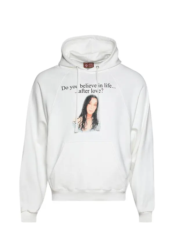 PRAYING Cher Hoodie - White
