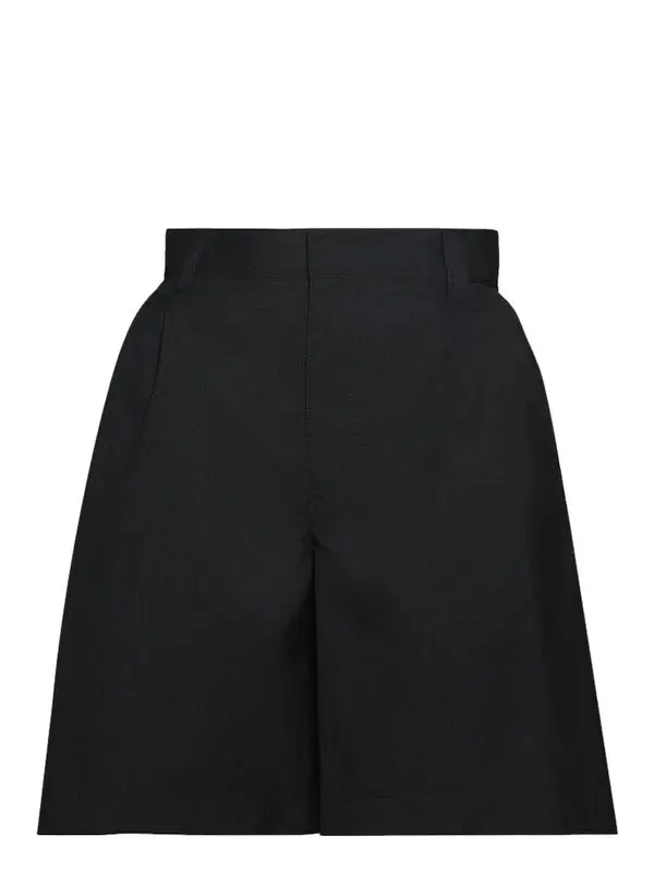 Bottega Veneta Charcoal Melange Shorts - Grey