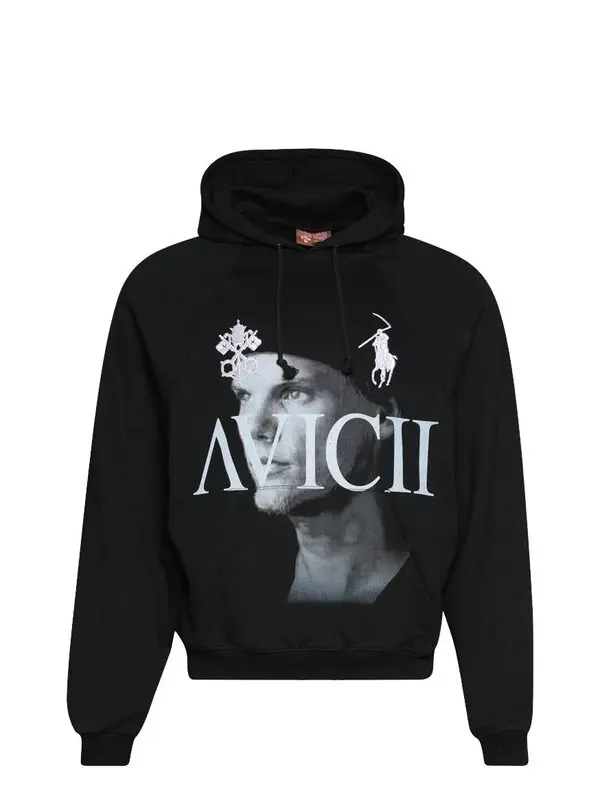 PRAYING Avicii Pullover Hoodie - Black
