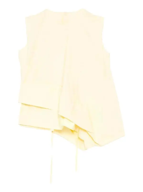 JNBY Sleeveless Blouse - Yellow