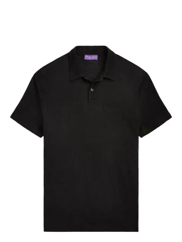 Polo Ralph Lauren Chest-pocket Polo Shirt - Black
