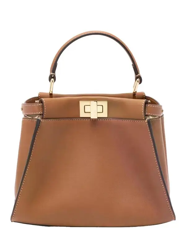Fendi Peekaboo Mini Bag - Brown