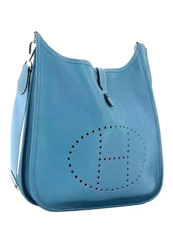 Hermès Evelyne Tpm Gen Iii Crossbody Bag - Blue