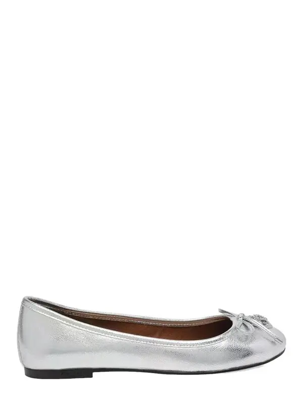 Kurt Geiger Eagle Ballet Flats - Silver