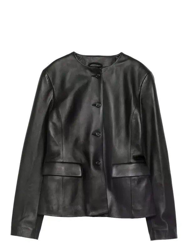 ARMARIUM Ramona Leather Jacket - Black