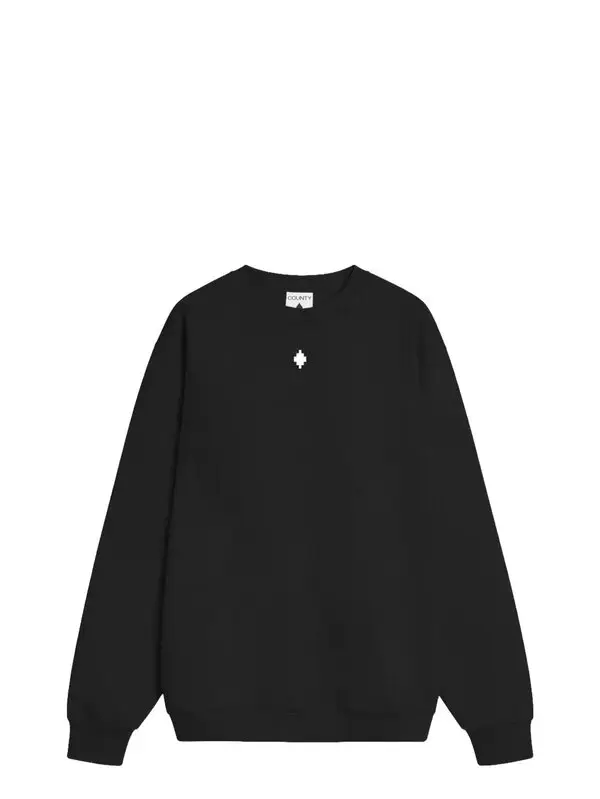 COUNTY OF MILAN Logo-print Sweatshirt - Black