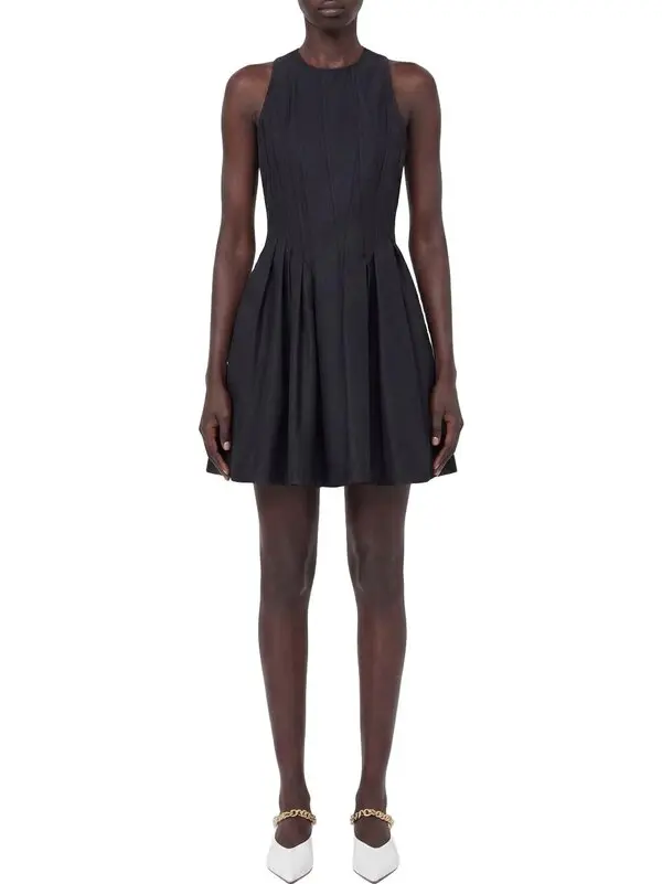 Sportmax Sleeveless Fit & Flare Dress - Black