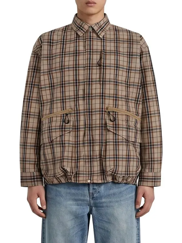 Comme Des Garçons Plaid Jacket - Beige