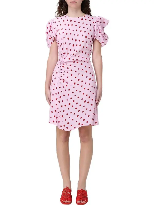 MAR DE MARGARITAS Polka Dot Print Dress - Pink