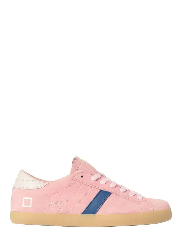 D.a.t.e. Low Top Lace Up Sneakers - Pink