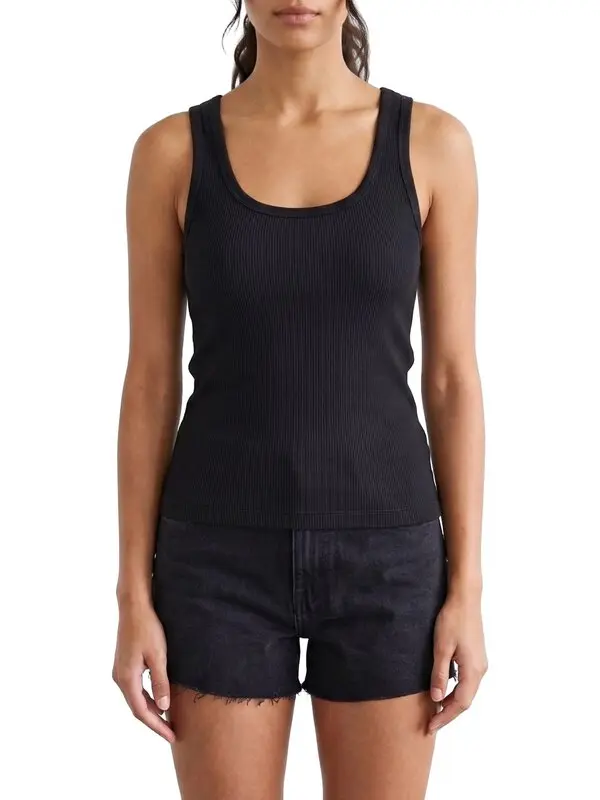 Isabel Marant Étoile Ribbed Tank Top - Black