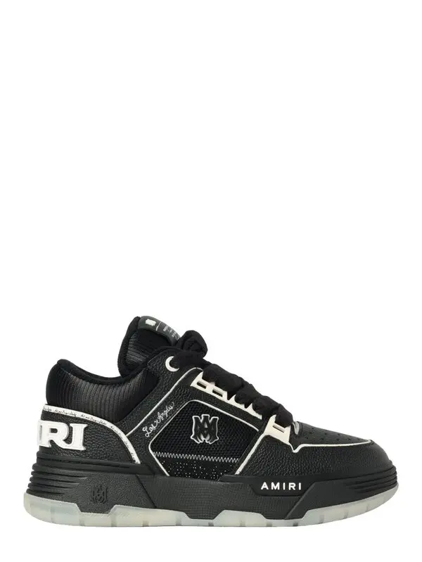 Amiri Leather Sneakers - Black