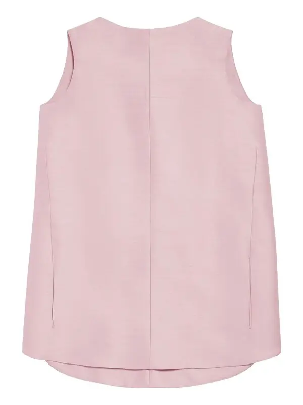 Balenciaga Mini Sack Dress - Pink & Purple