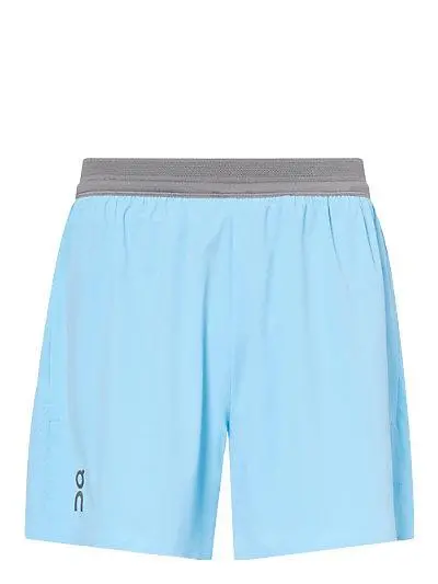 On Performance 2/1 Stretch-woven Shorts - Gourami, Rock