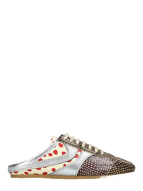 Dries Van Noten Dustin Printed Leather Mules - Other
