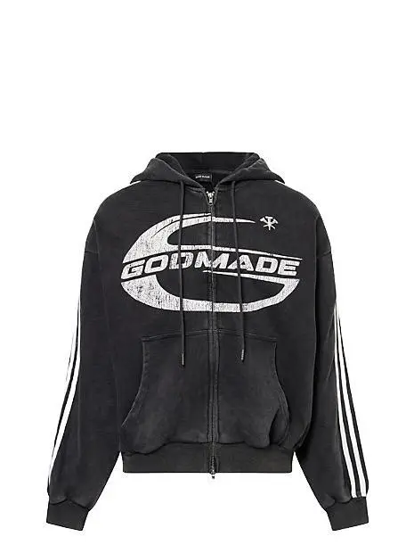 GODMADE Imperial Cotton Zip-up Hoody - Grey