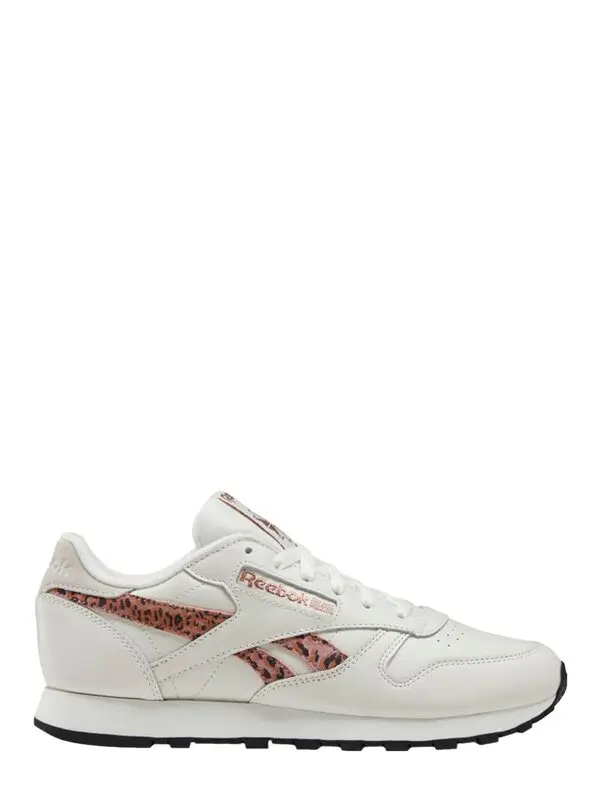 REEBOK Classic Leather Cheetah Sneakers - White