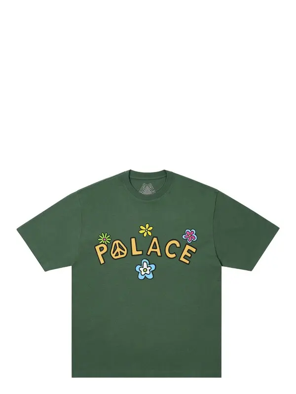 PALACE Me Myself And Tri T-shirt - Green