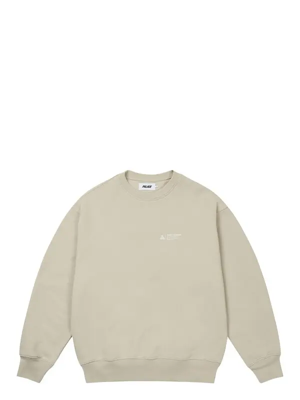 PALACE Shop Locator Crew - Grey