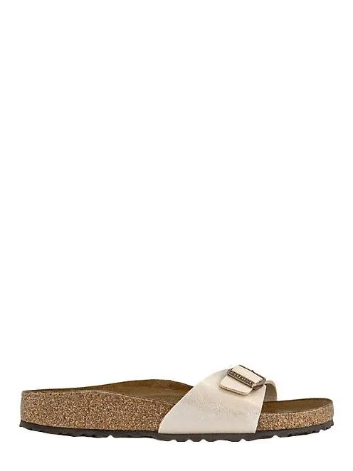 BIRKENSTOCK Madrid Leather Sandals - Graceful Pearl