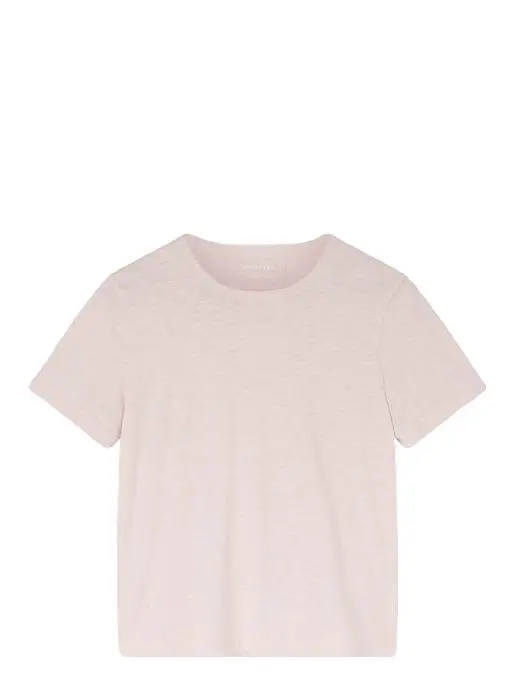Whistles Cotton-jersey T-shirt - Pale Pink