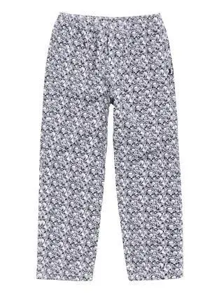 StÜssy Cotton Twill Printed Pants - Fossil