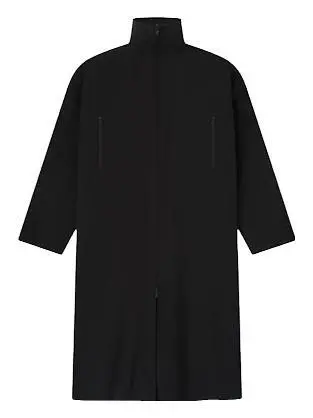Fear Of God Essentials Active Trace Full Length Trench - Vintage Black