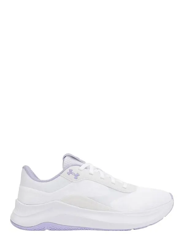 Under Armour Aurora 3 Athletic Sneakers - White/purple Crest