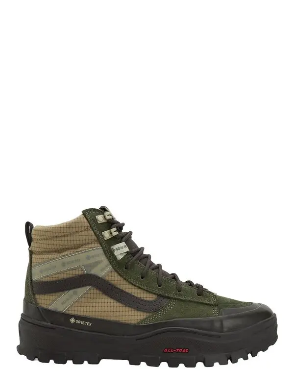 VANS Sk8-hi Gore-tex Insulated High-top Sneakers - Dark Green/dark Brown