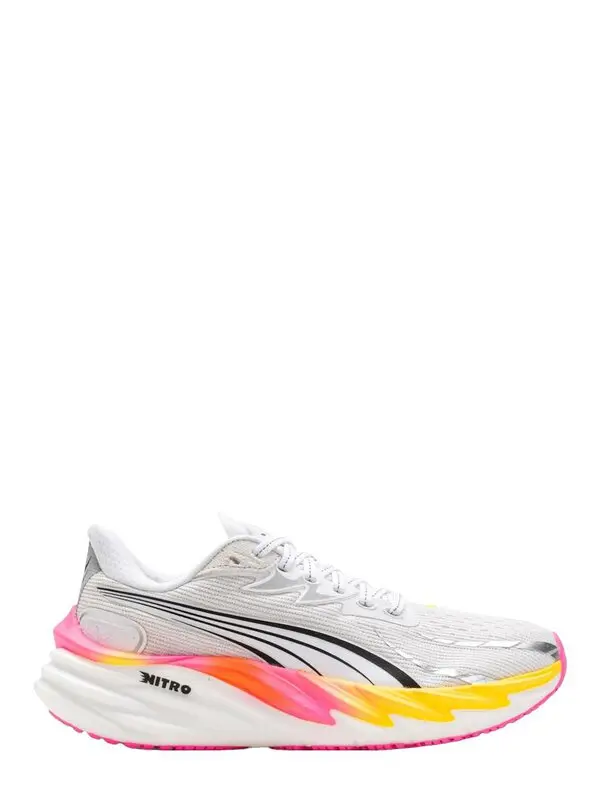 PUMA Velocity Nitro 4 Sneakers - Puma White/glowing Red/poison Pink