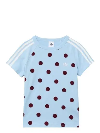 Adidas Slim Fit Cali Short Sleeve T-shirt - Clear Sky Blue