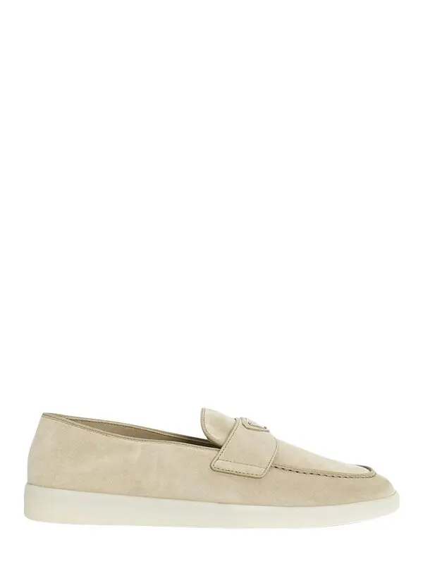 Prada Suede Loafer - Beige