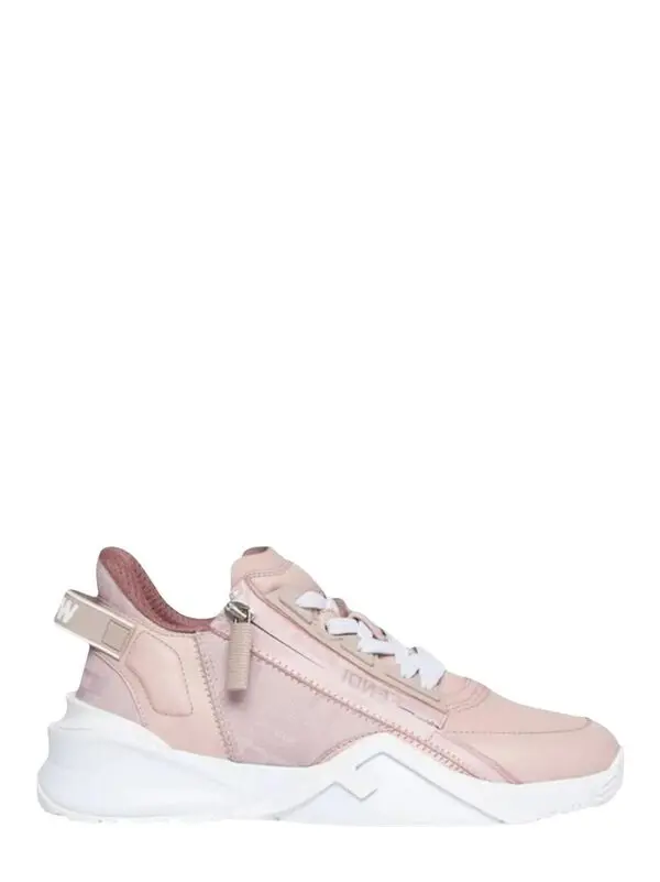 Fendi Flow Low Top Sneakers - Pink/white