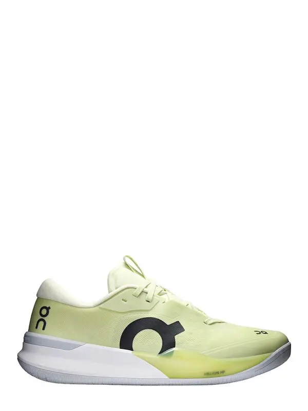 On The Roger Pro 3in Sneakers - Linen/lime