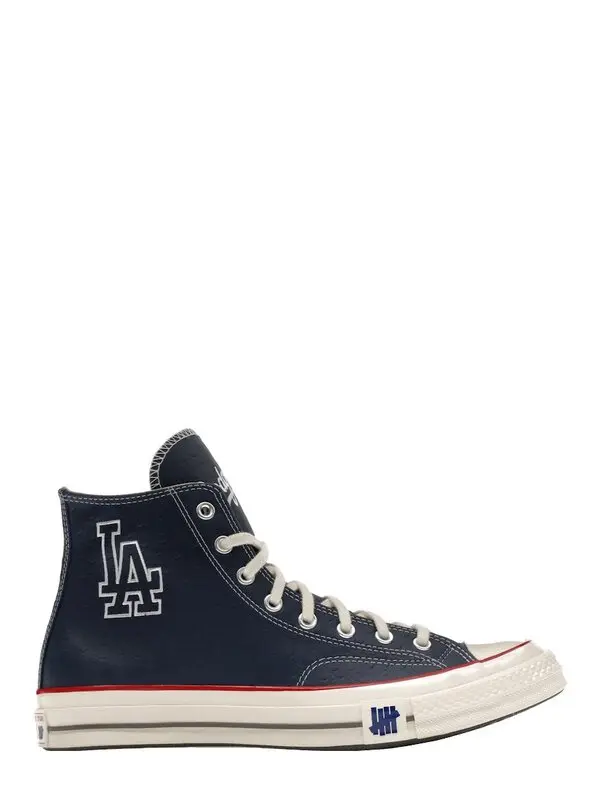 CONVERSE Chuck Taylor All Star Hi Undefeated X Los Angeles Dodgers Ostrich - Blue/cream/red