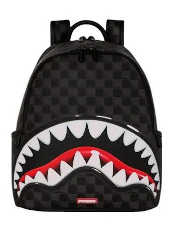 SPRAYGROUND Sharks In Paris Balloon Savage Backpack - Black/red