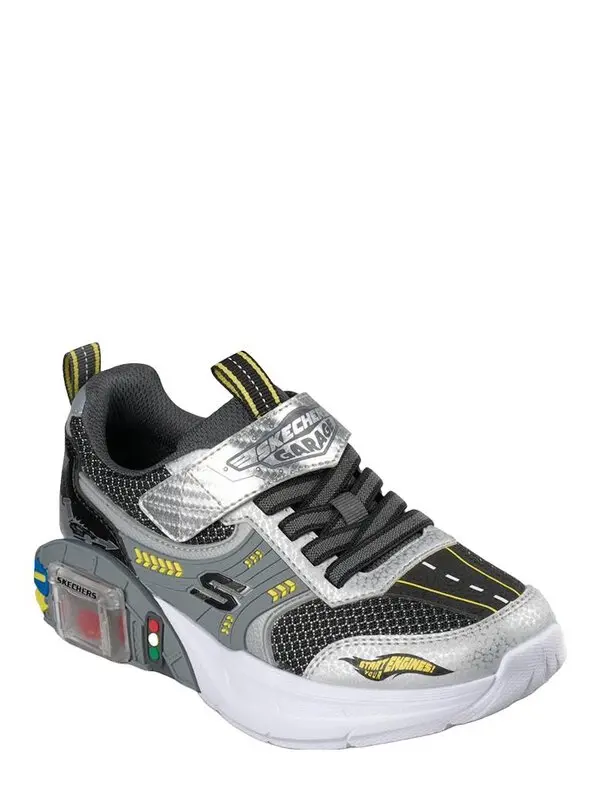 Sketchers Garagein Sneakers - Silver/black