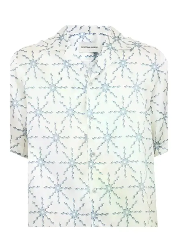 Frescobol Carioca Roberto Shirt - White