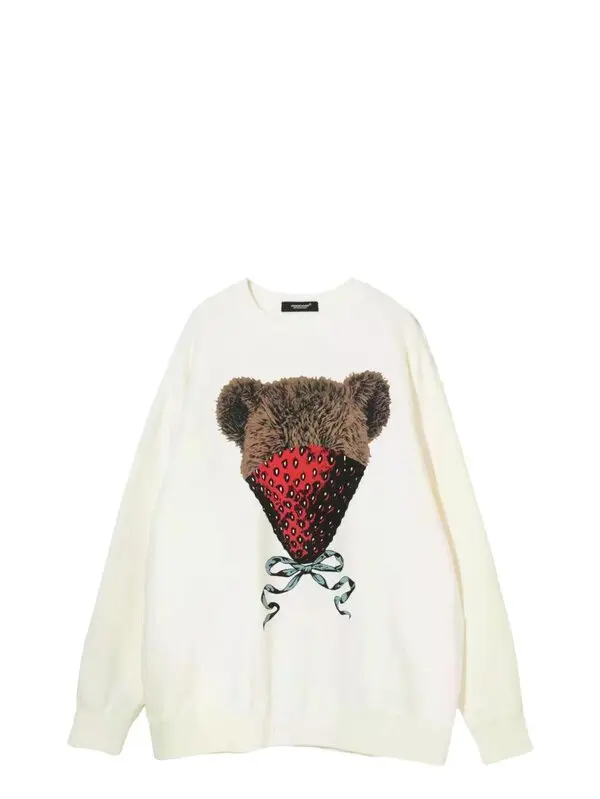 Undercover Printed Sweatshirt - Neutrals