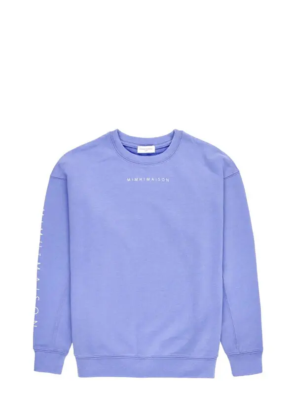 MIMHÍ MAISON Elle Crewneck Sweatshirt - Purple
