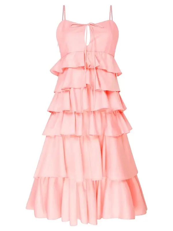LISA THE LABEL Chakra Maxi Dress - Pink