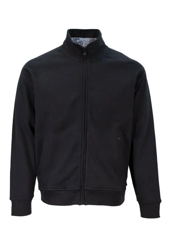 LORDS OF HARLECH Neville Full-zip Jacket - Black