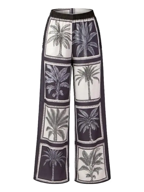 GLAM ON YOU Jafara Wide-leg Pants - Grey